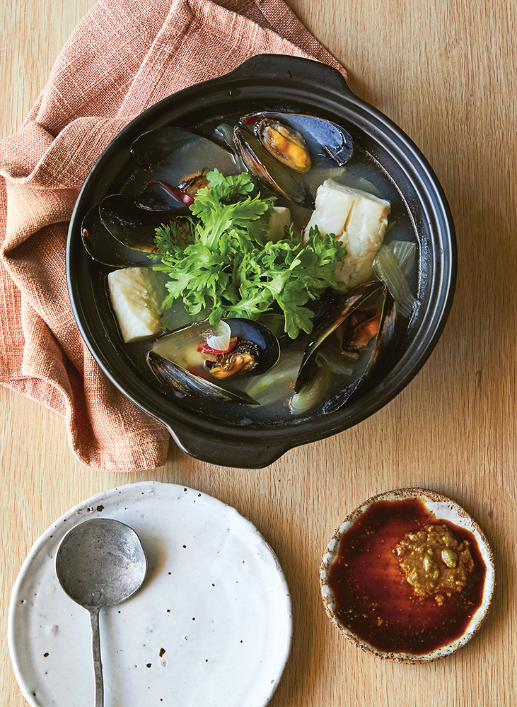 Cod in Mussel Broth Recipe - Verve Magazine