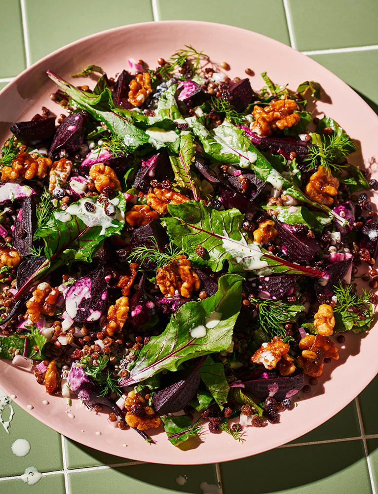 Root-to-Leaf Beet Salad | Recipe - Verve Magazine