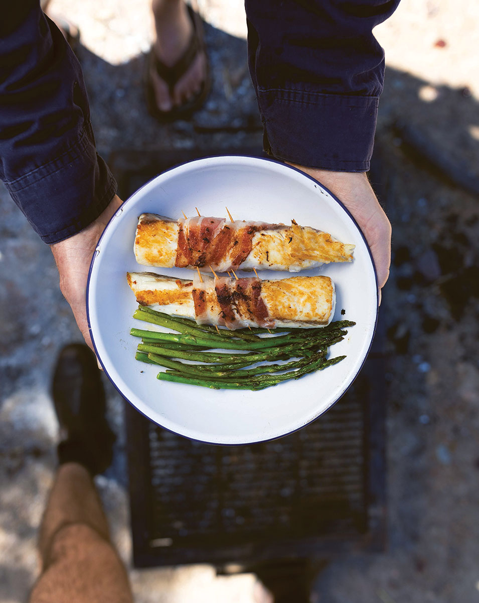 Bacon-Wrapped Barra - Verve Magazine